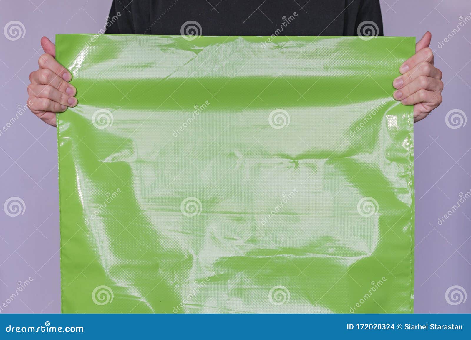 Men`s hands hold the bag stock photo. Image of back - 172020324