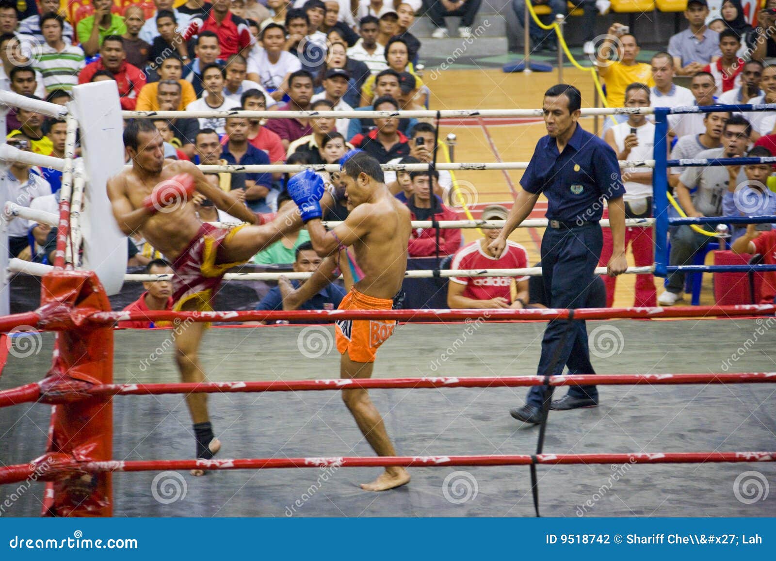 Men S Kick Boxing Action (Blurred) Editorial Photography - Image of ...