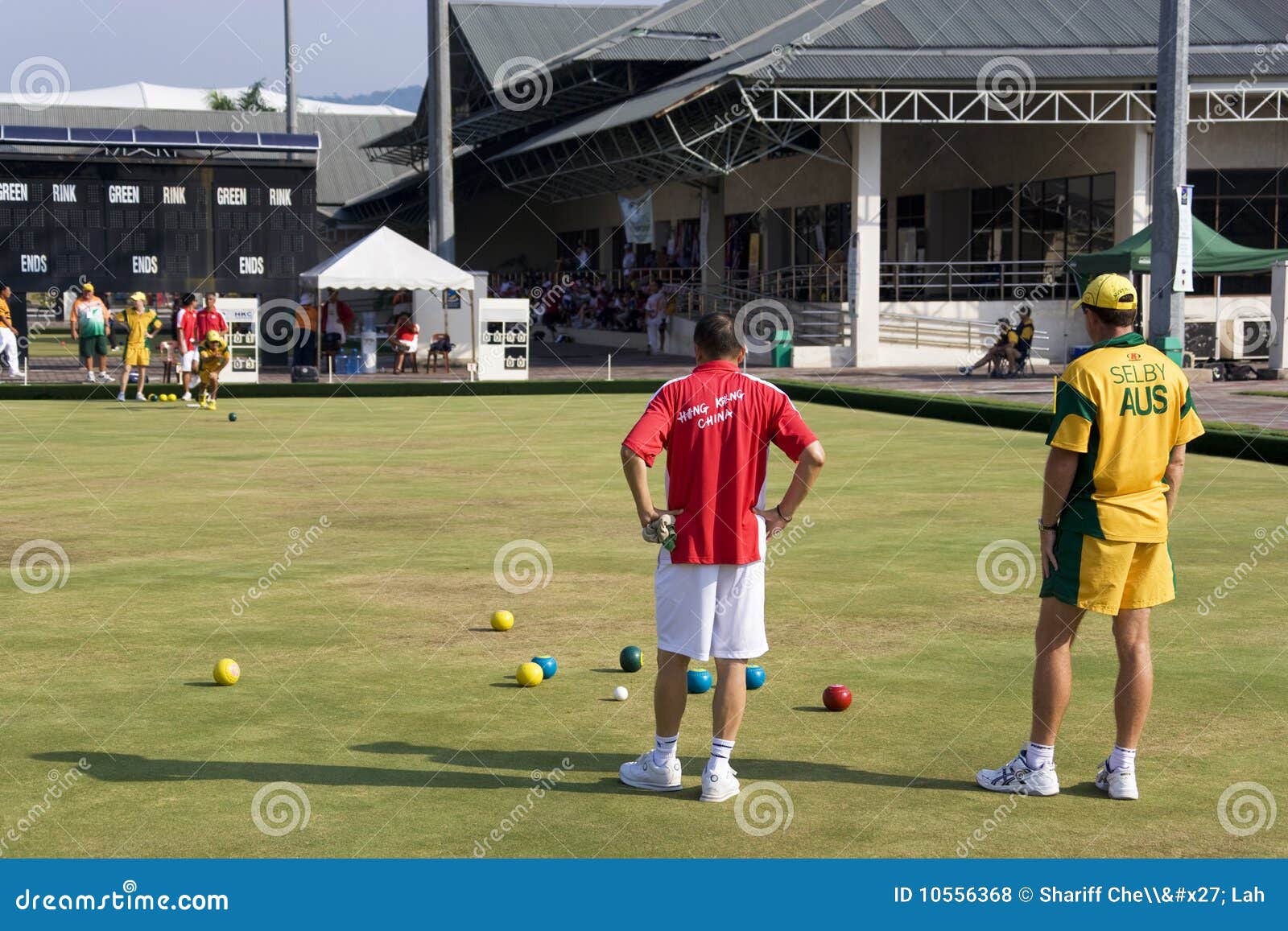 Lawn Bowlers With Balls Editorial Image | CartoonDealer.com #104633060
