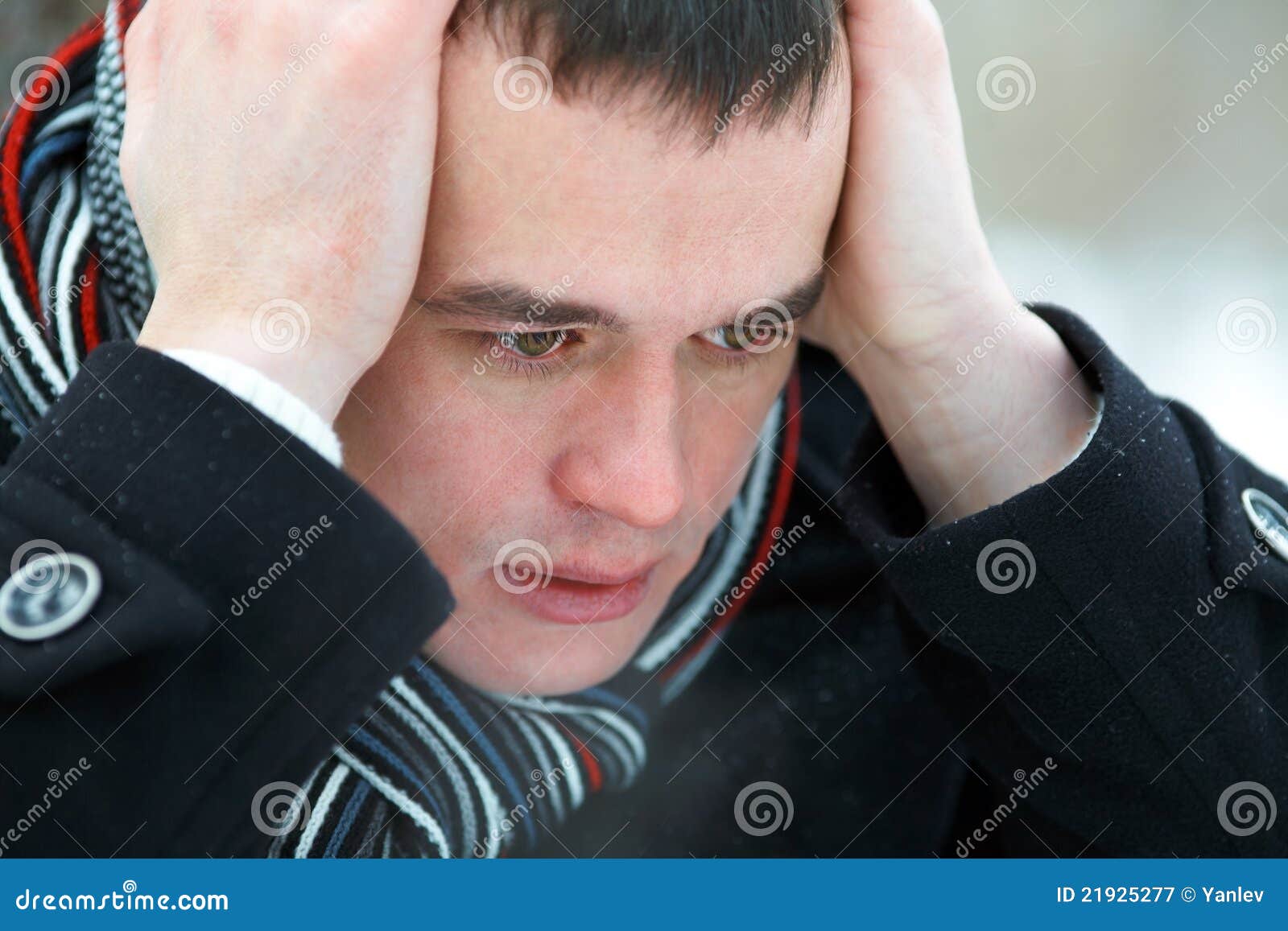 Men s problems stock image. Image of expression, grief - 21925277