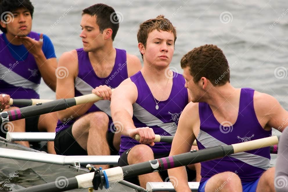 Men s Rowing Team Waits editorial photography. Image of activity - 4188472