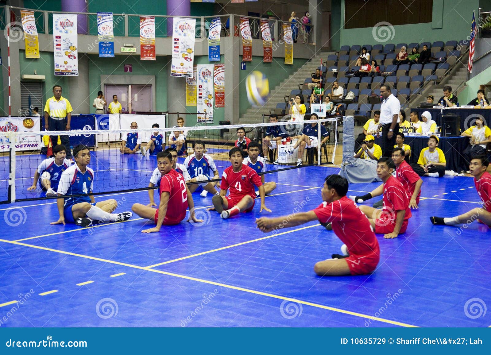Sitting Volleyball For The Disabled Editorial Image | CartoonDealer.com ...