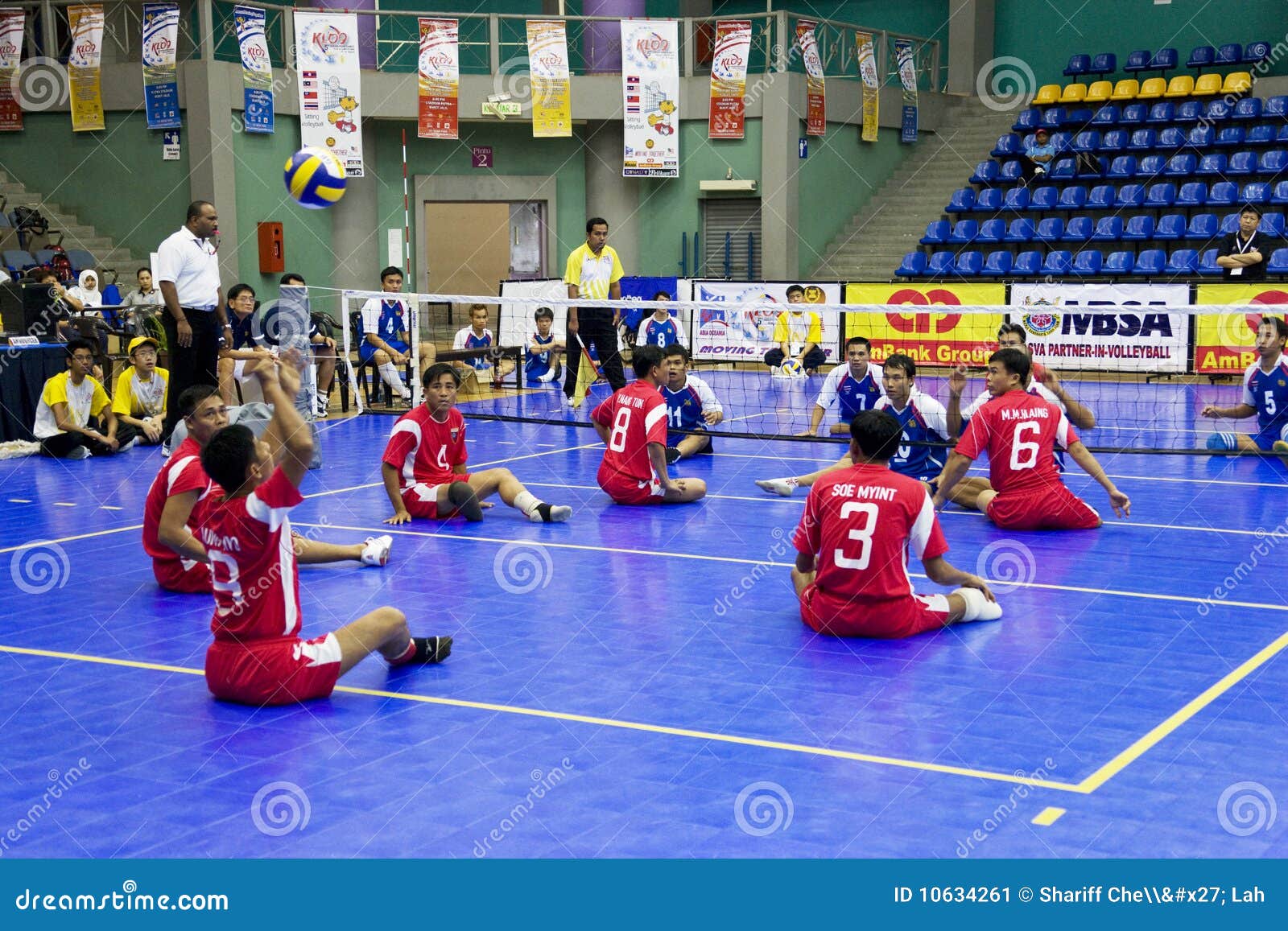Men S Sitting Volleyball for Disabled Persons Editorial Photo - Image ...