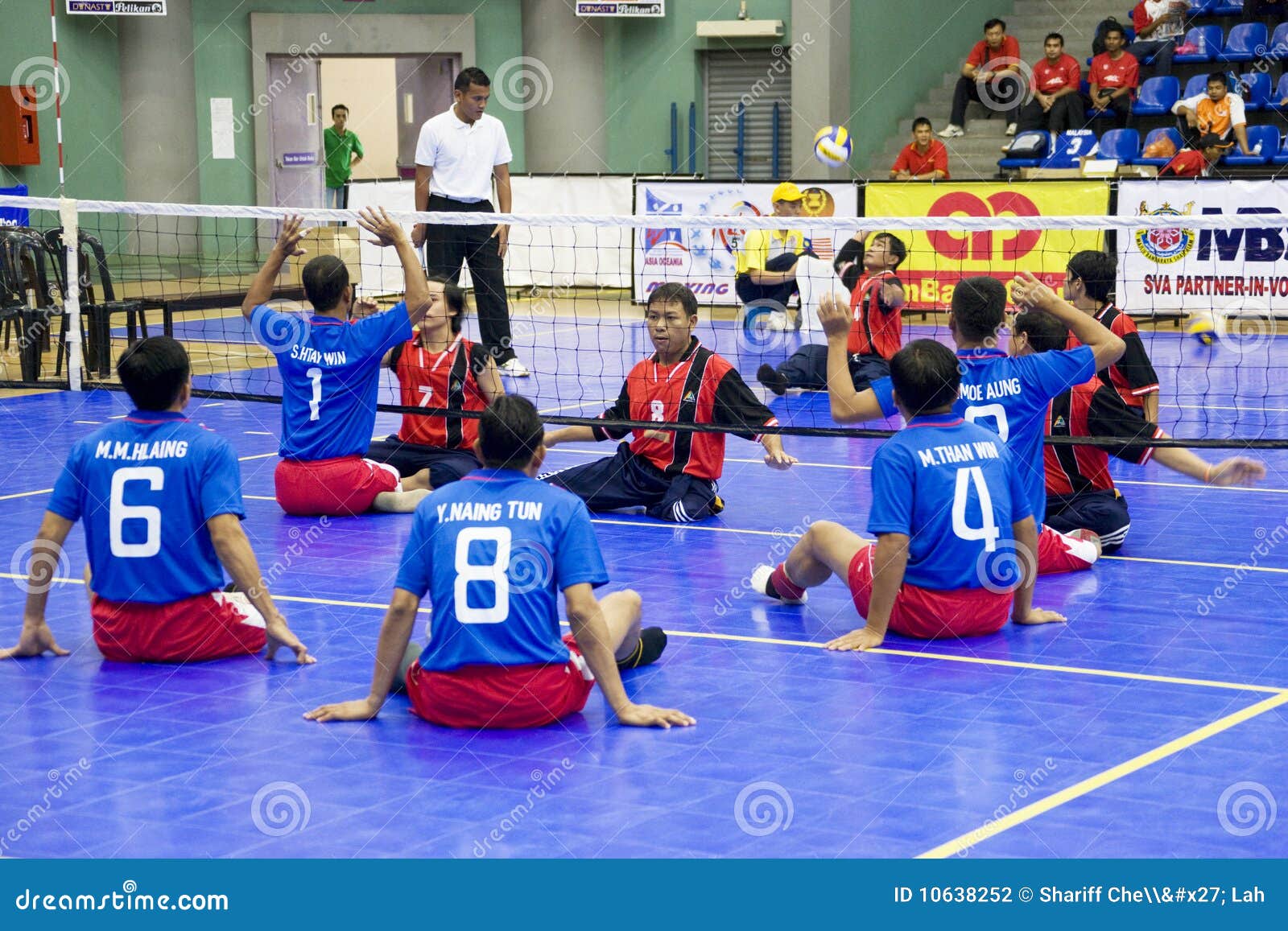 Men S Sitting Volleyball for Disabled Persons Editorial Photography ...