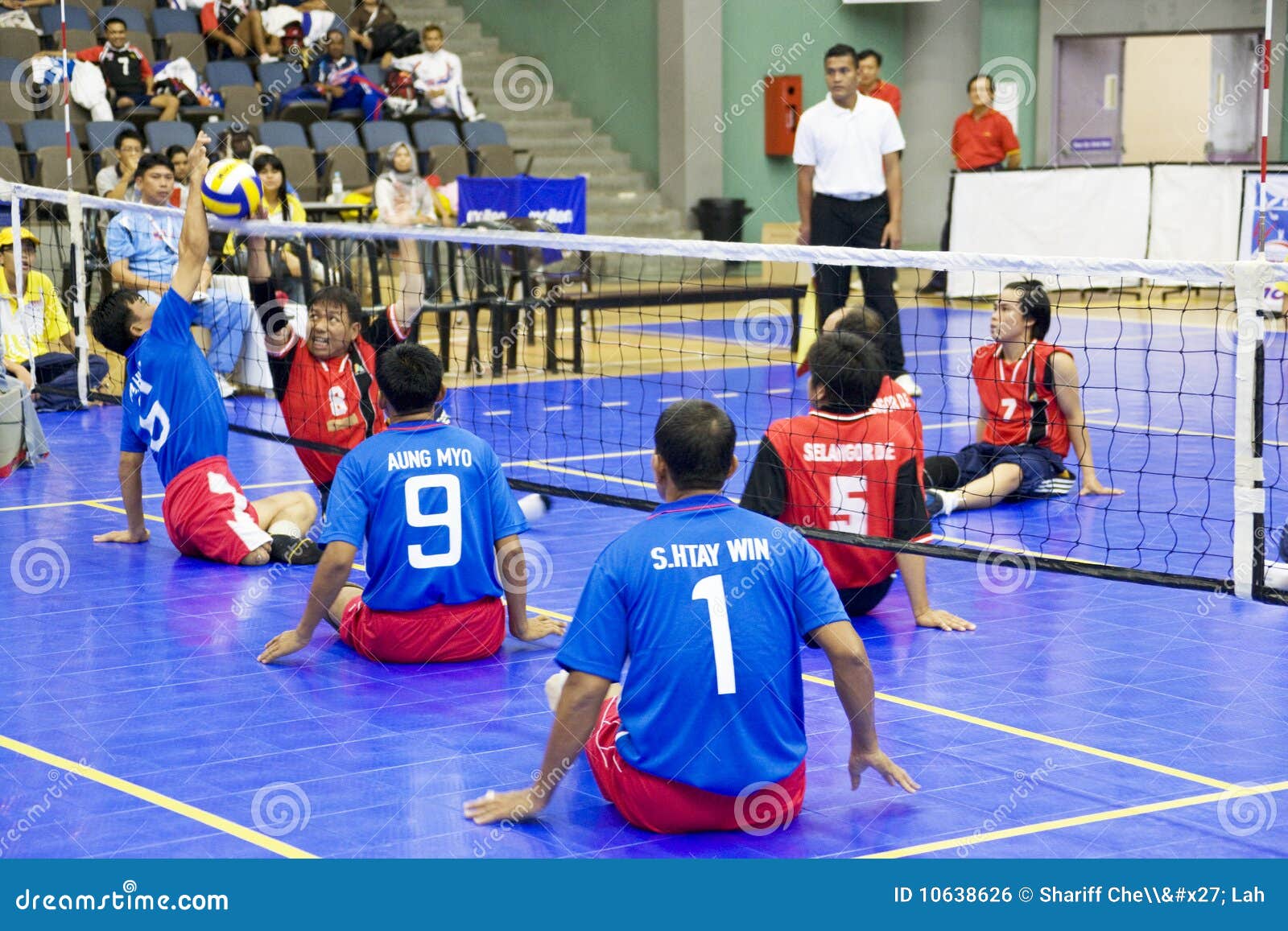 Men S Sitting Volleyball for Disabled Persons Editorial Photo - Image ...