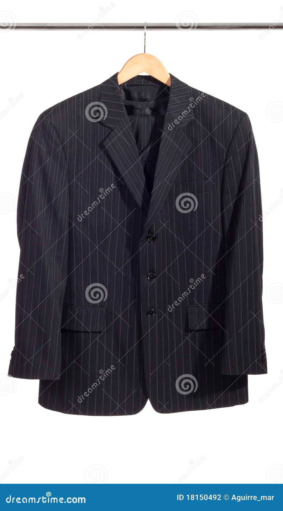 Men s suit on the rack stock photo. Image of attire, hanger - 18150492