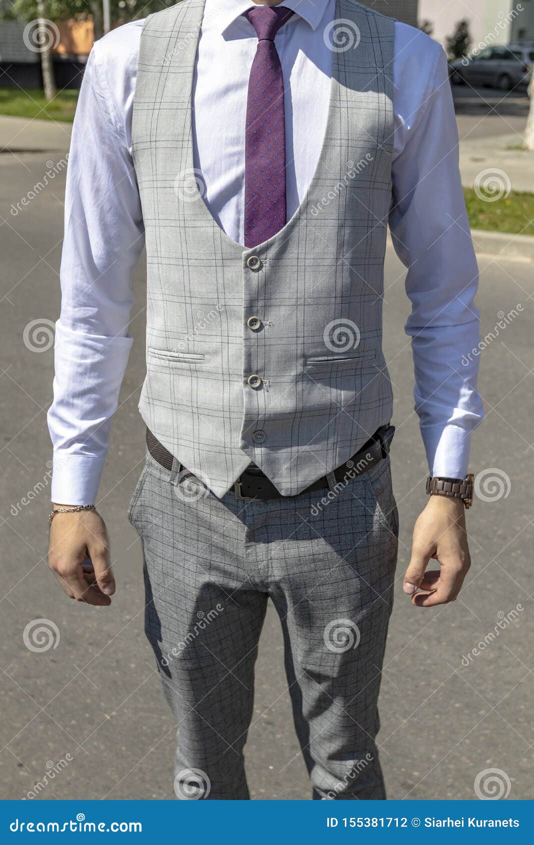 Men& X27;s Suit. There is No Jacket. Isolate on a White Background ...