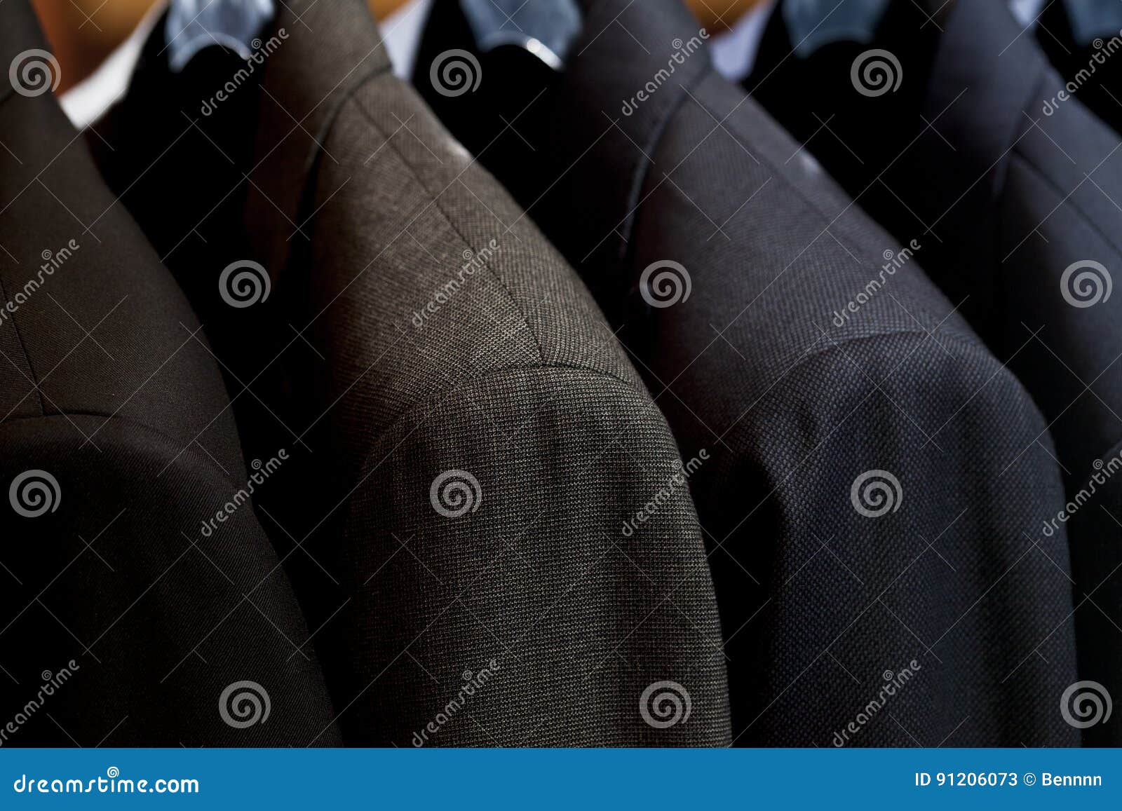 Men`s suits hanging stock image. Image of boutique, dress - 91206073