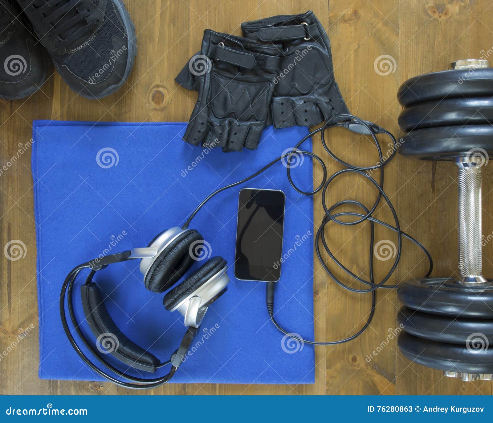 Men S Things for the Sport are on the Table Stock Image - Image of ...