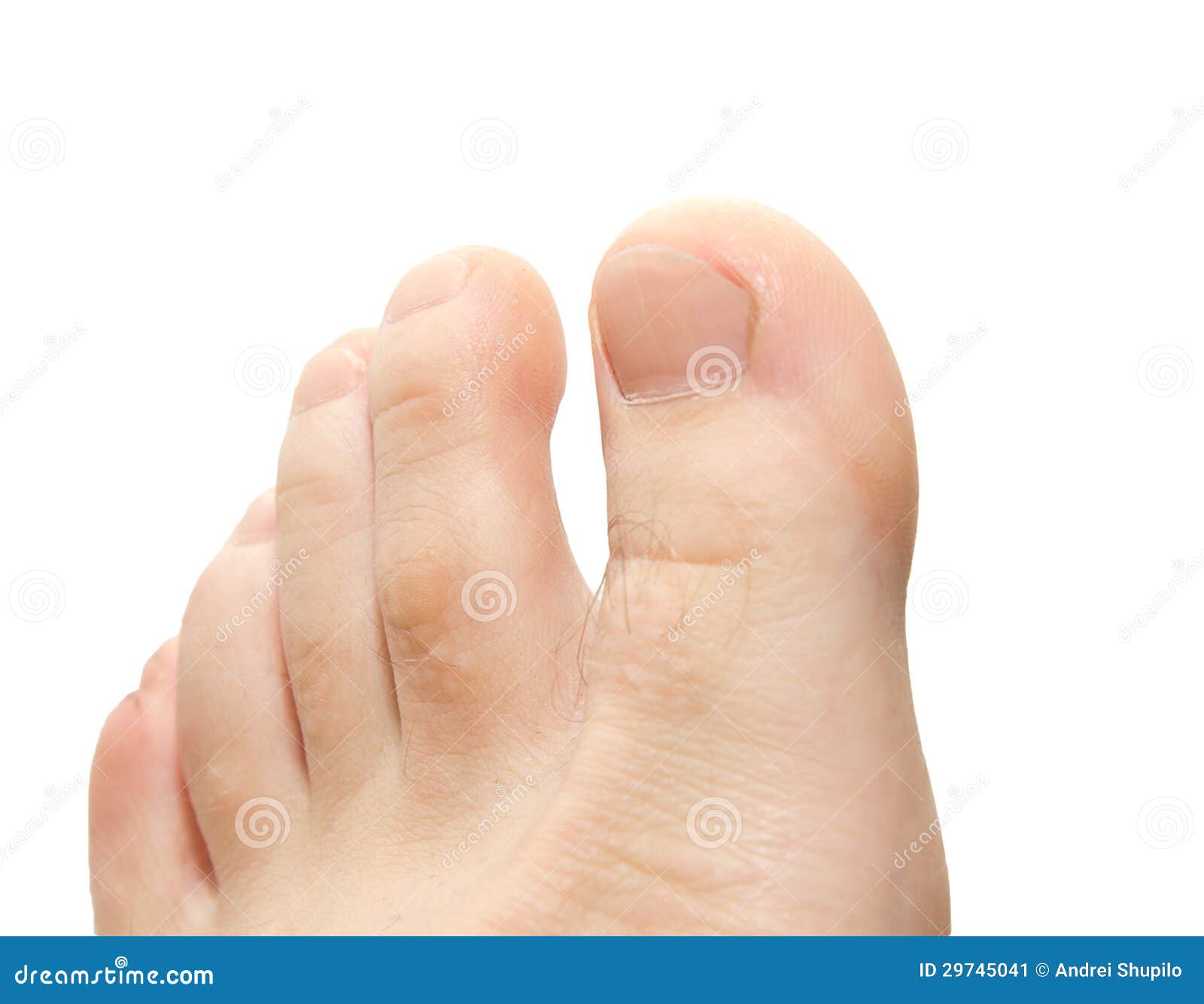 Men's Toes Stock Image - Image: 29745041