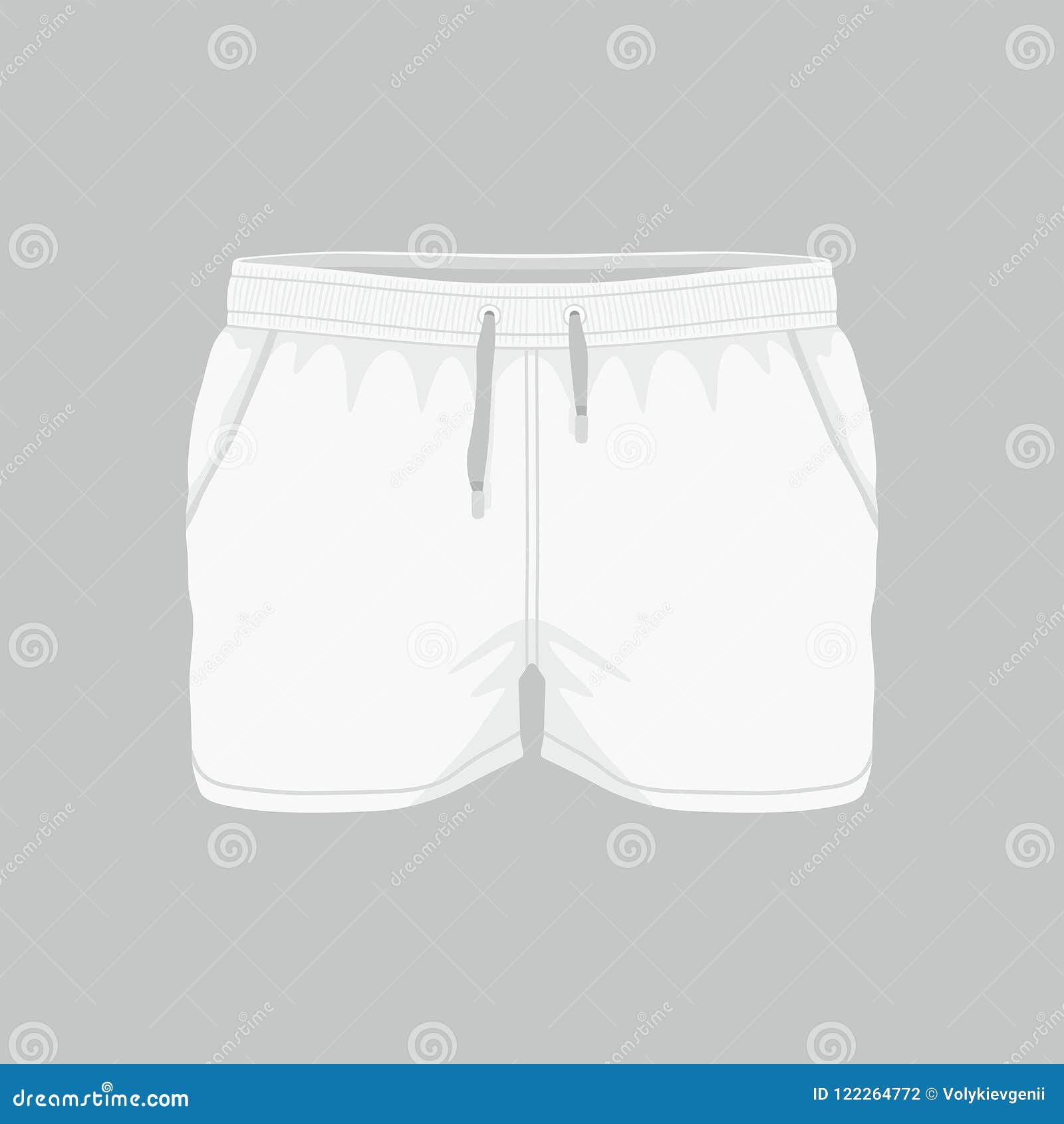 Sport Shorts With Compression Tights Design Vector Template, Basketball ...