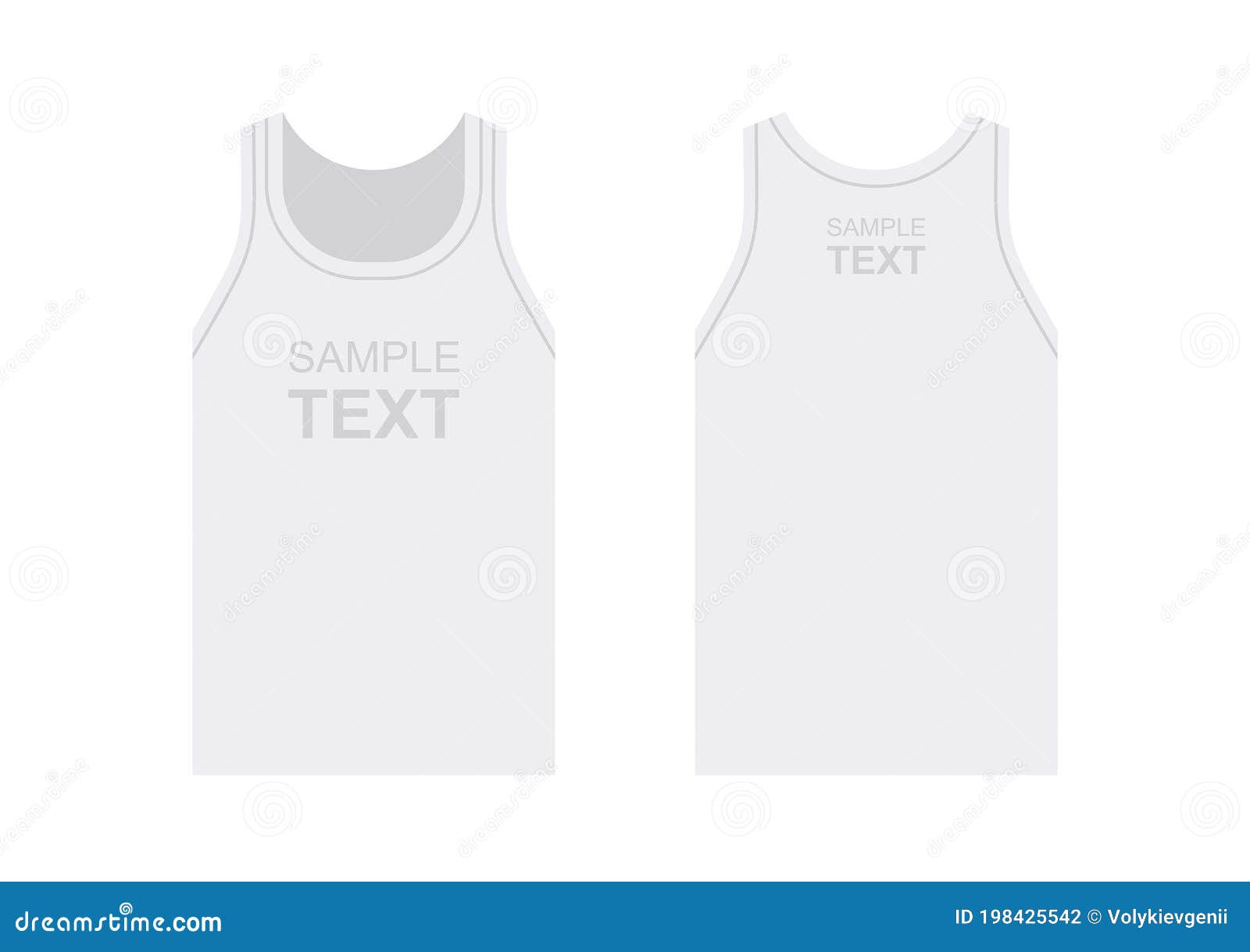 Men`s tank top stock vector. Illustration of sleeveless - 198425542