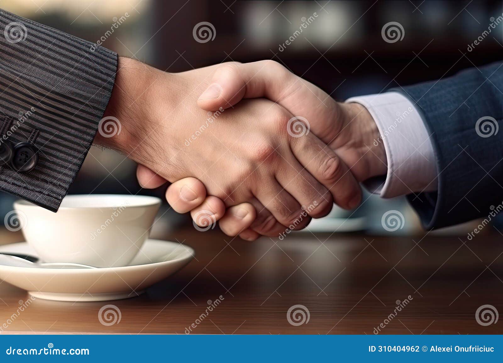 Men Shaking Hands Over the Table Stock Photo - Image of corporate ...