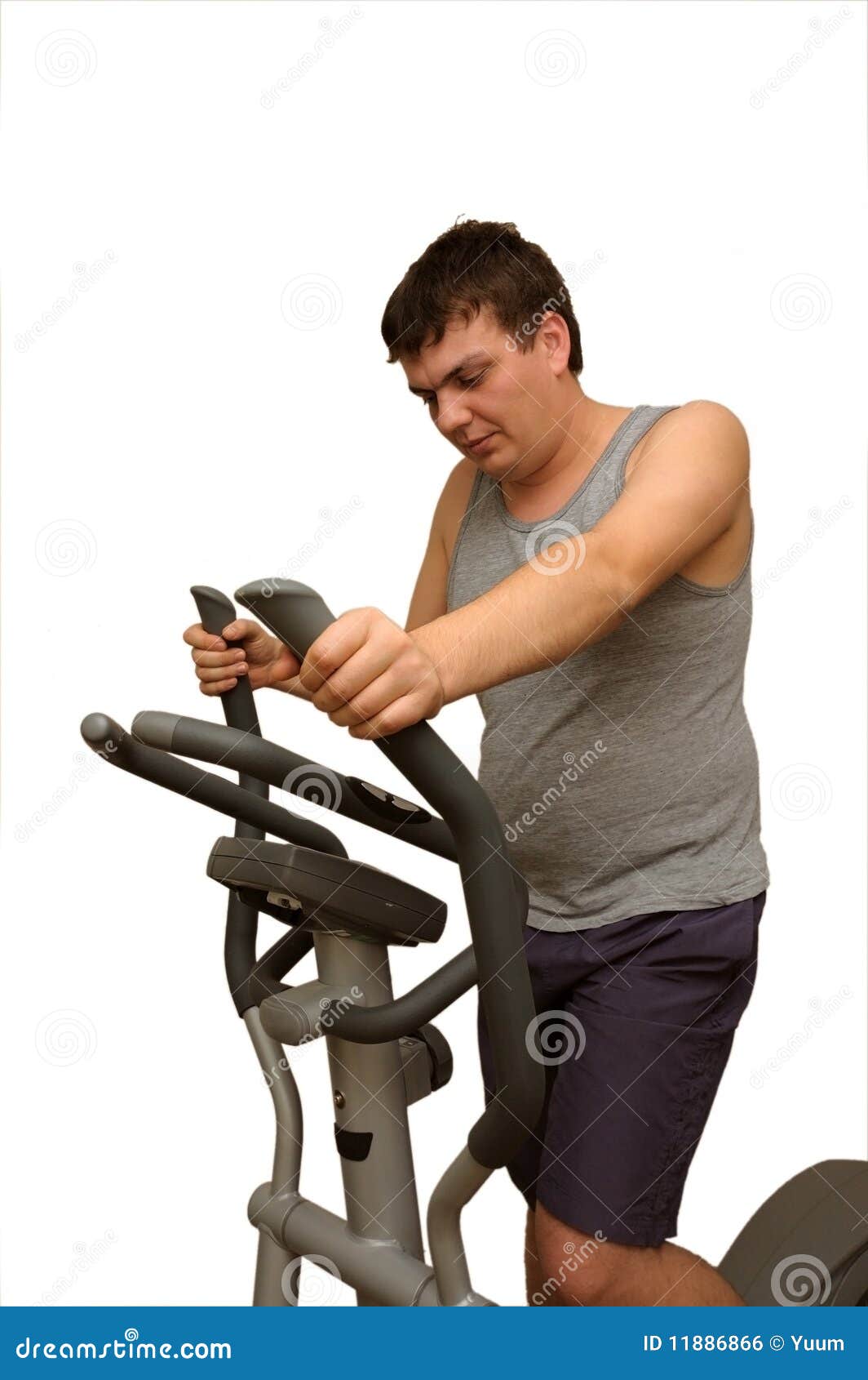 Men on simulator stock photo. Image of moving, bodybuilder - 11886866