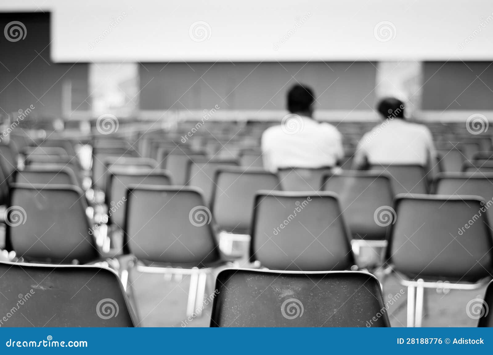 Empty Chairs Showing And Absence In Travelers Royalty-Free Stock Image ...