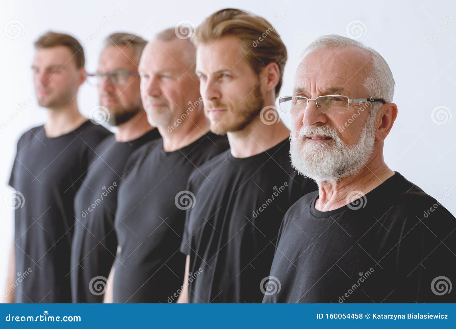Men standing in a row stock photo. Image of manifestation - 160054458