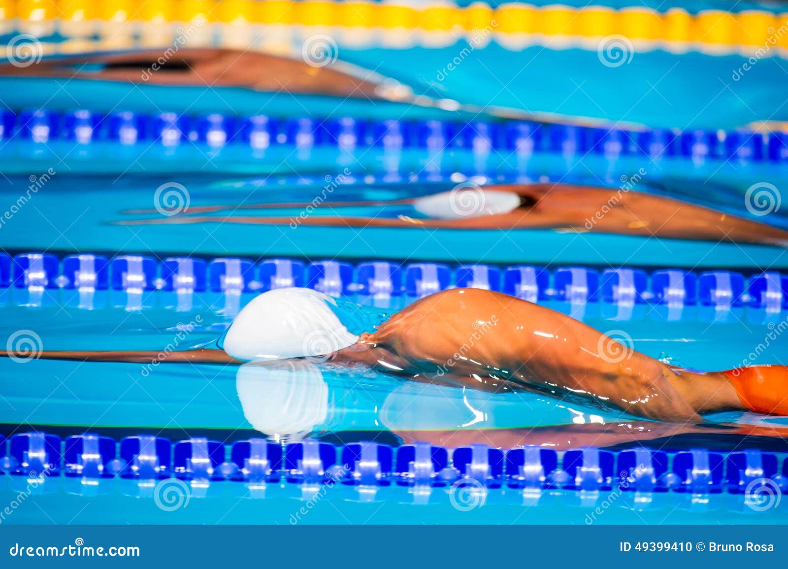 Men start swimming race stock photo. Image of meters - 49399410