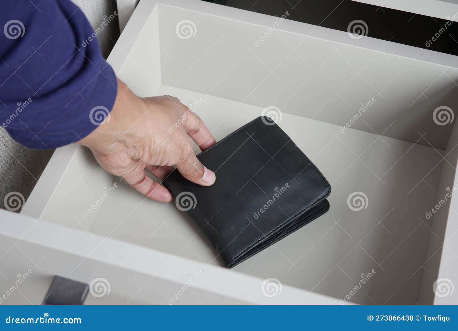 Men Stealing Wallet from a Drawer Stock Photo - Image of thievery, hand ...