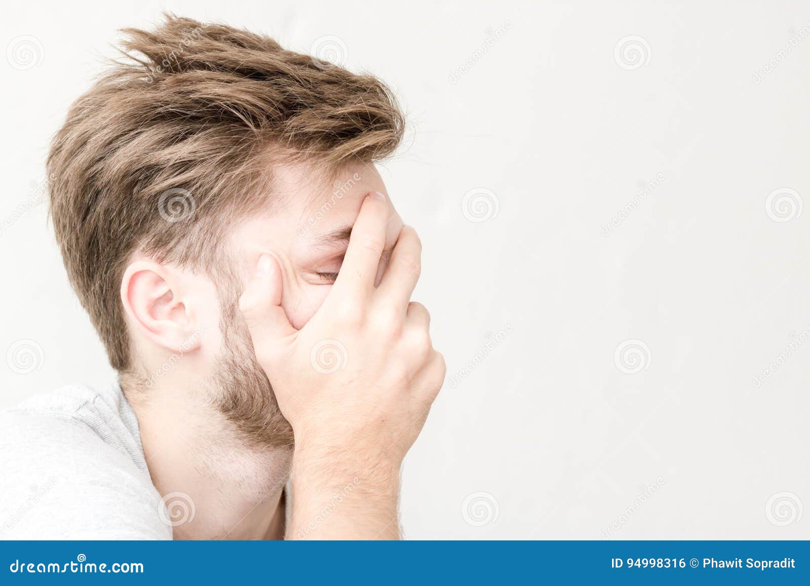 Men are stressed stock photo. Image of indoors, relationship - 94998316