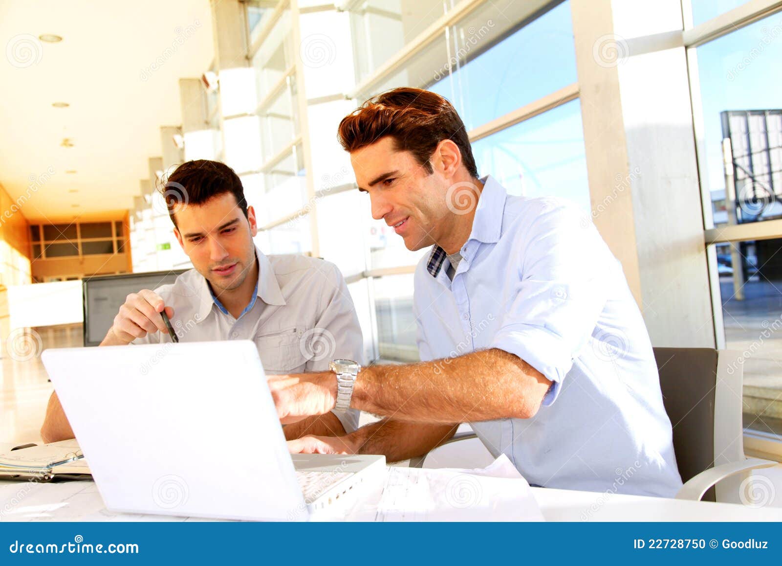 Men studying in classroom stock photo. Image of mates - 22728750