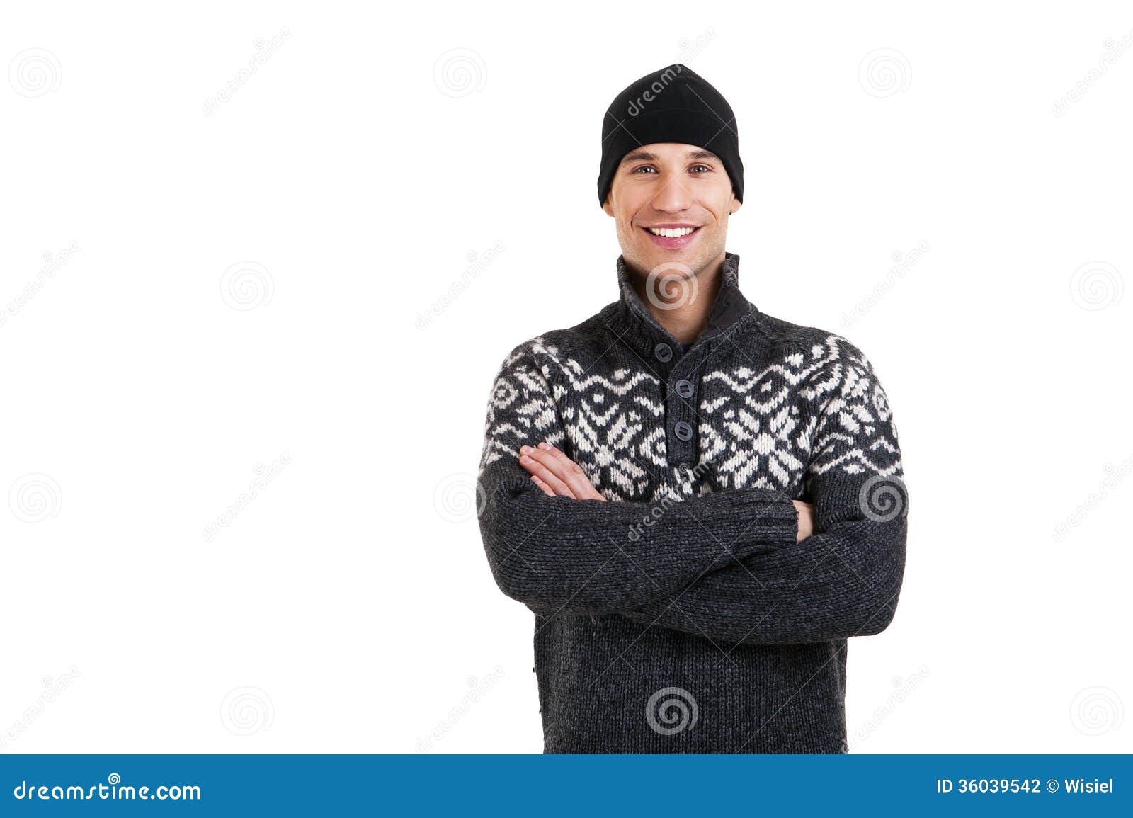 Men in sweater stock photo. Image of fashion, closeup - 36039542