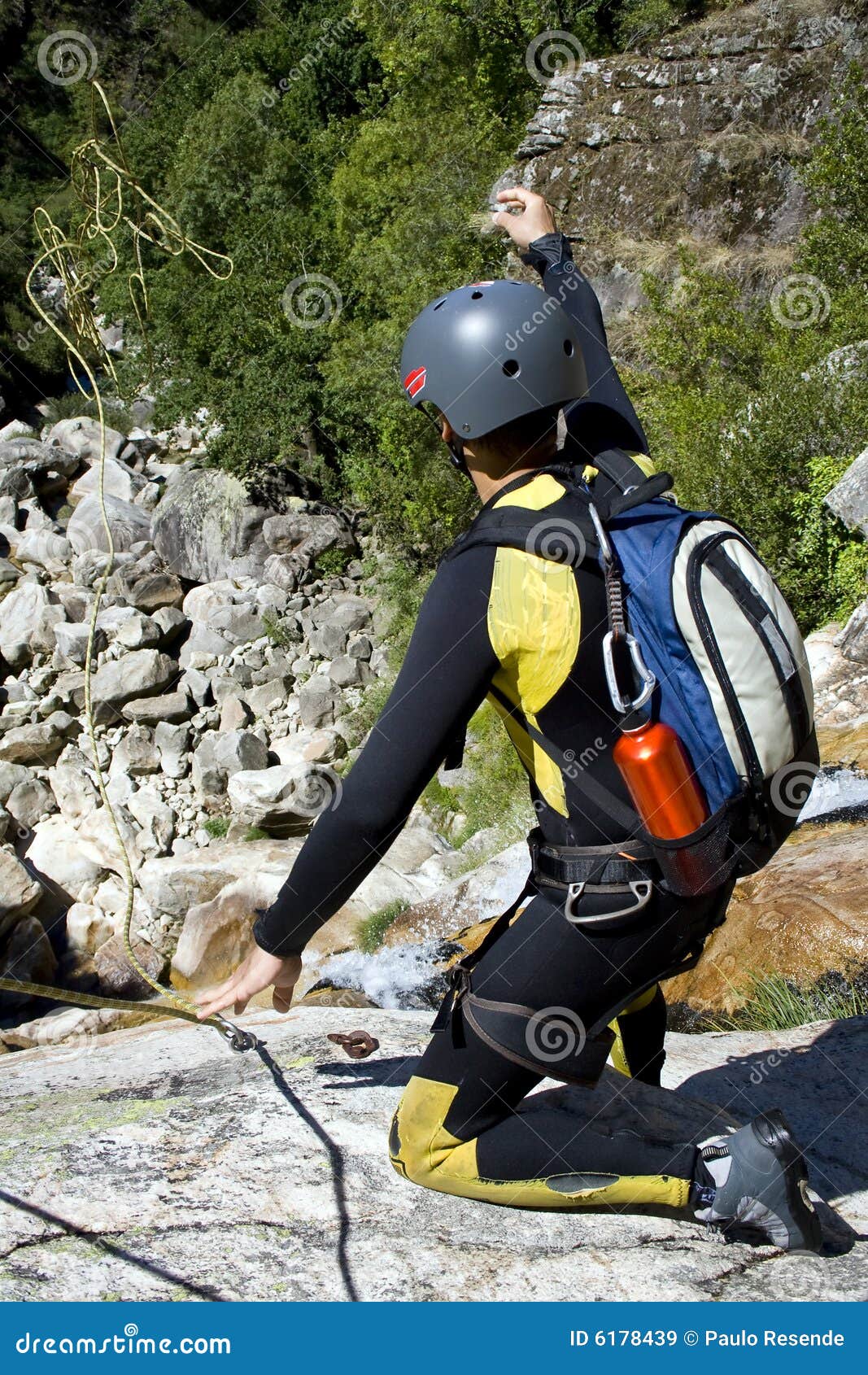Men Throwing Rope Picture. Image: 6178439