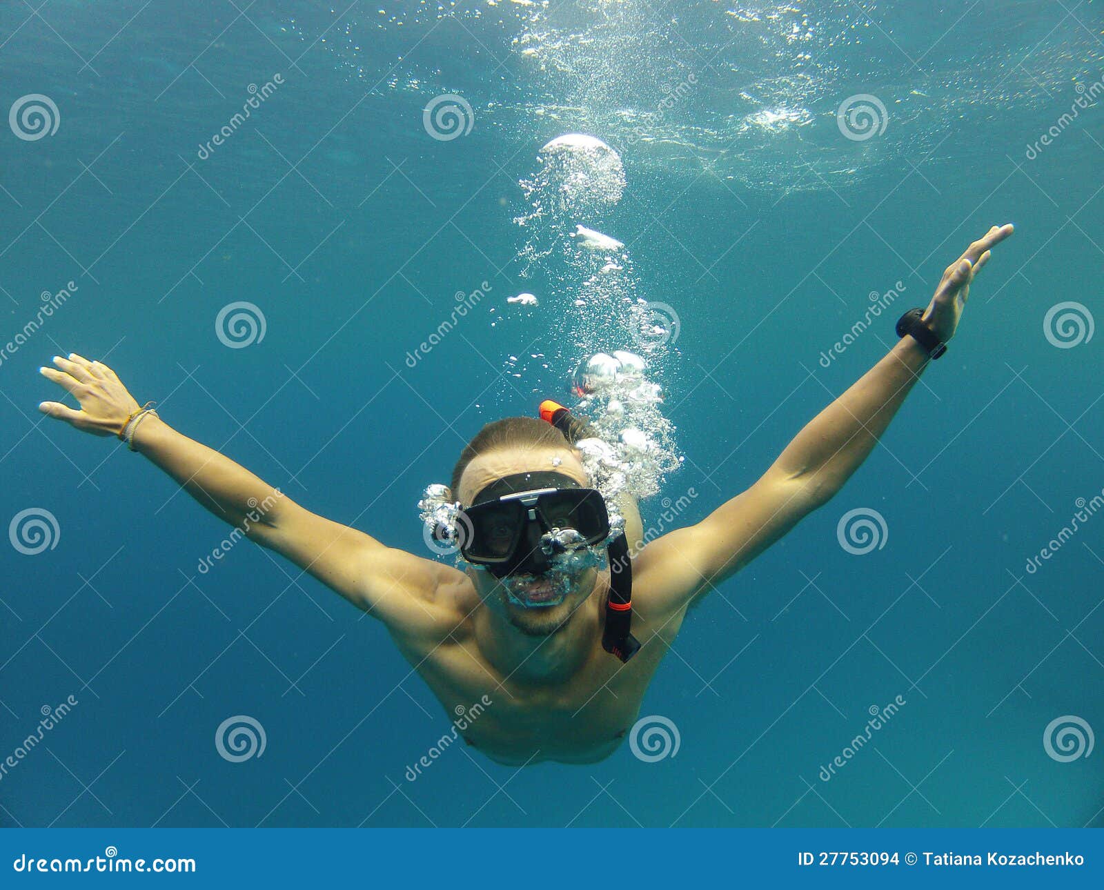 Men underwater stock photo. Image of sunlight, underwater - 27753094