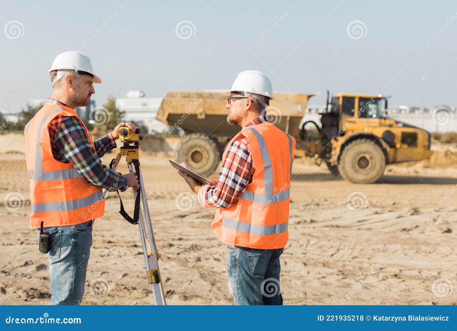 Men in uniforms stock photo. Image of truck, engineer - 221935218