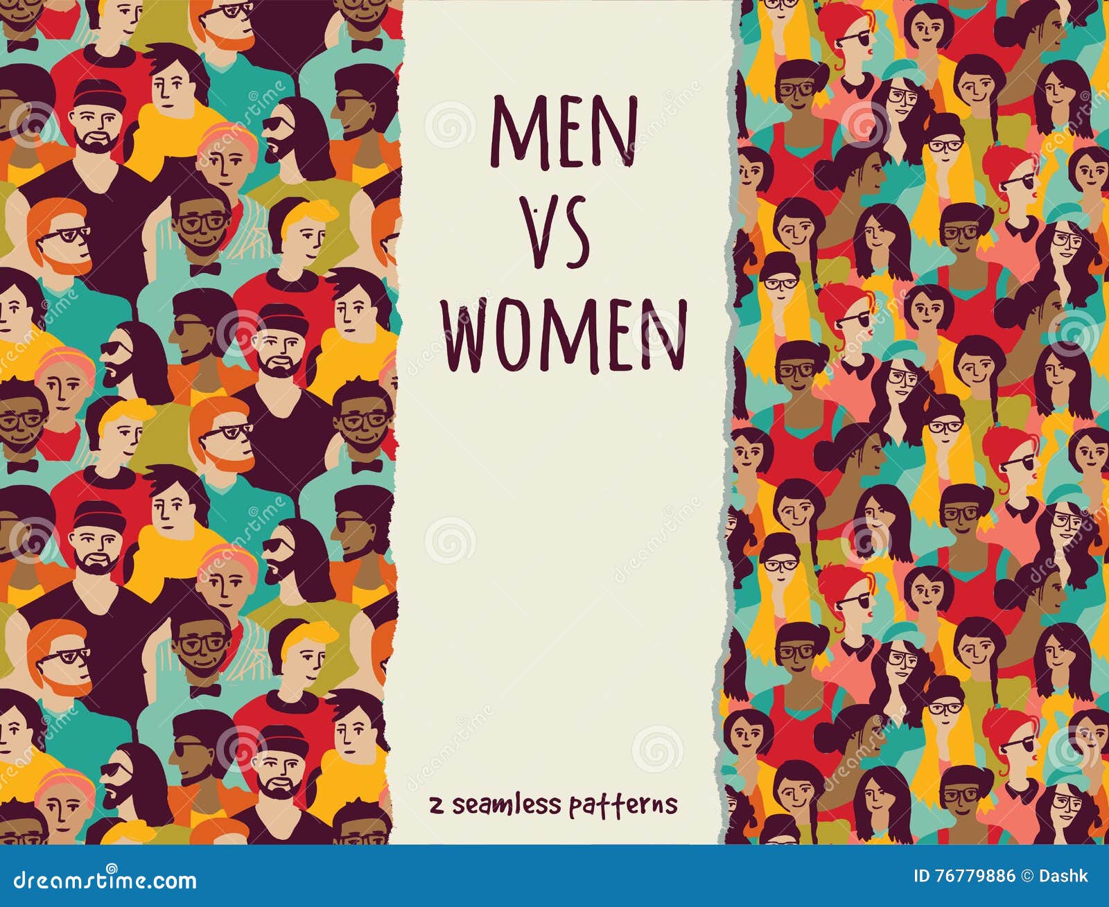 People Color Map Vector Illustration | CartoonDealer.com #67734570