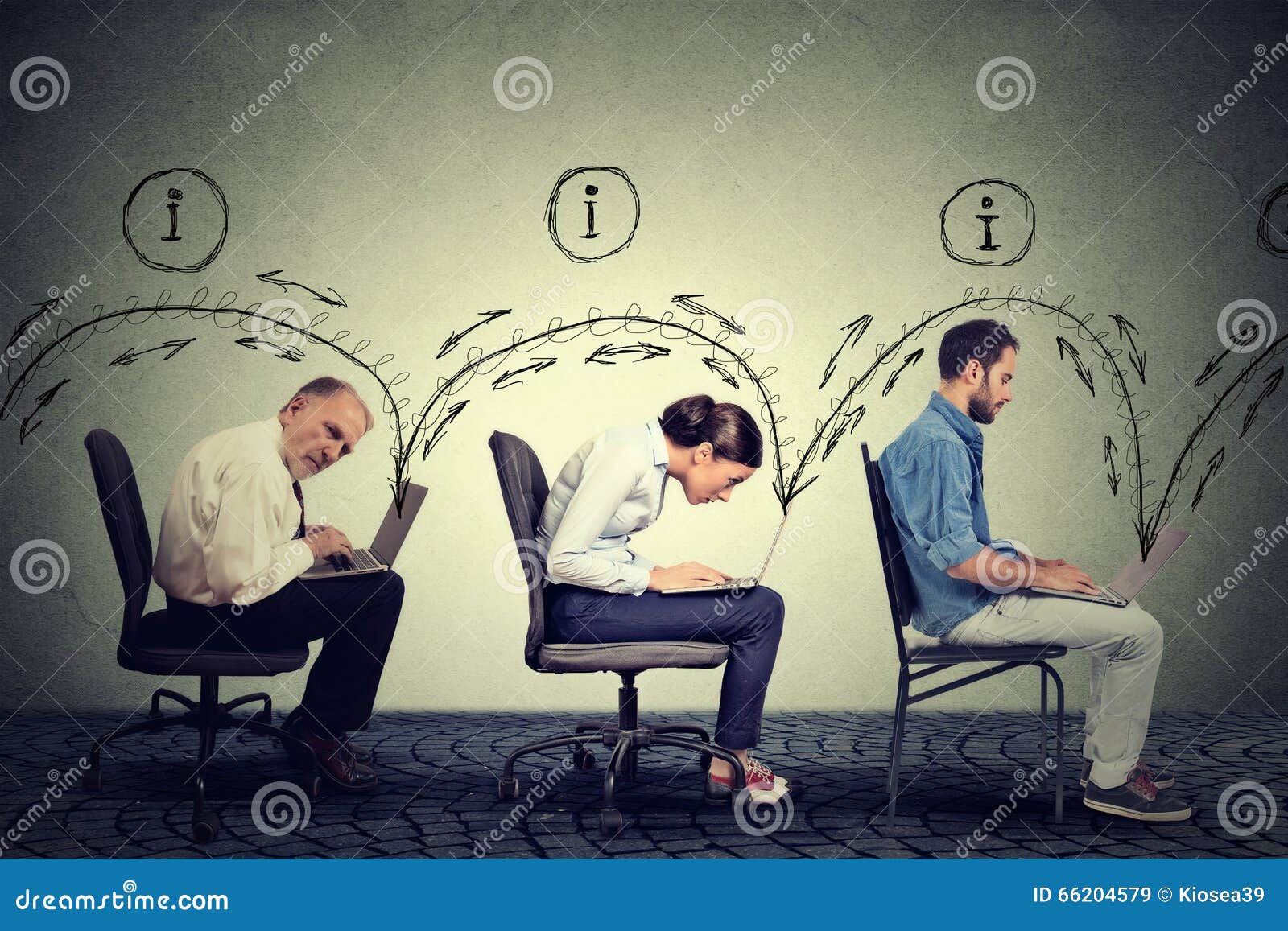 Men Woman Working Laptops Exchanging Information Stock Photos - Free ... Men Woman Working Laptops Exchanging Information Stock Photos - Free ...