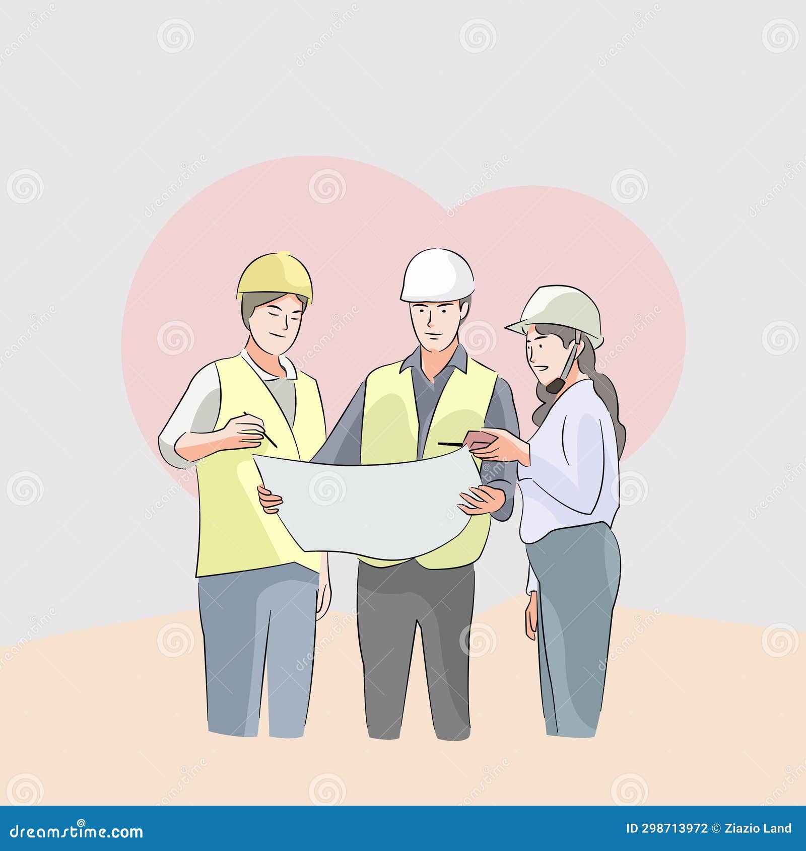 Women Construction Workers Logo Vector Icon Template | CartoonDealer ...