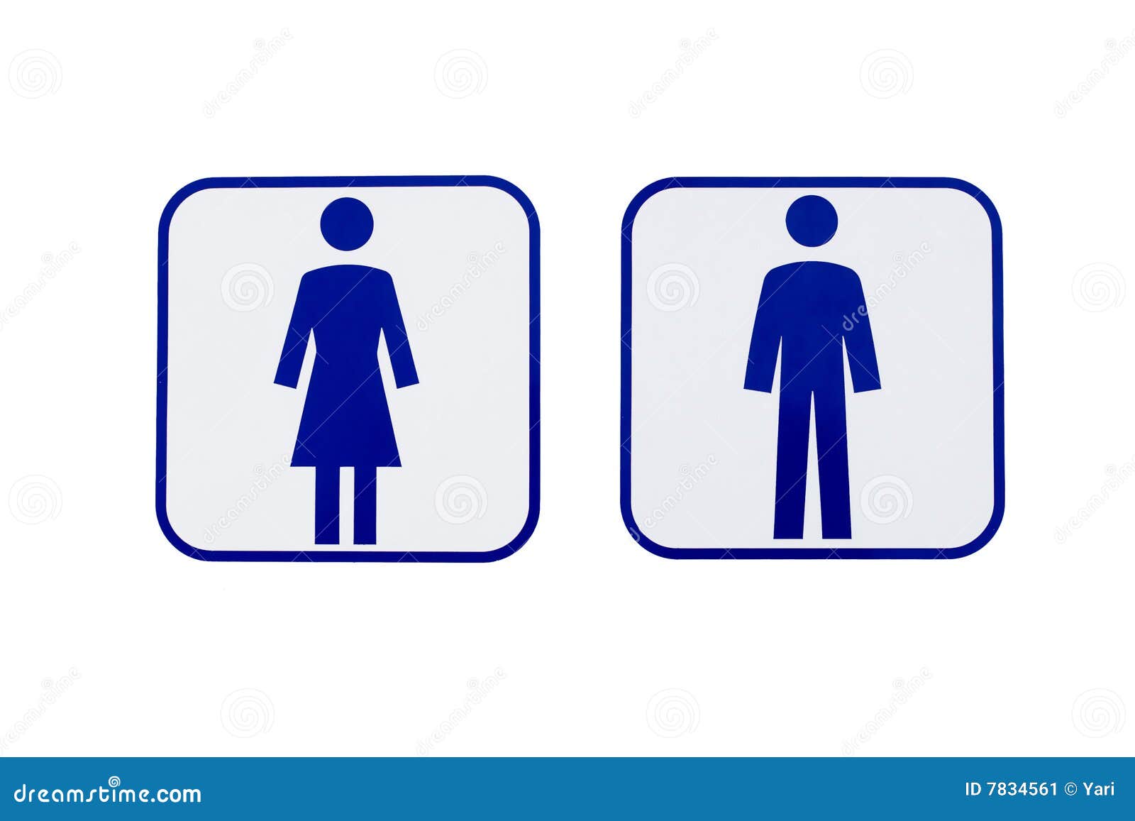 Men women sign stock illustration. Illustration of occupied - 7834561