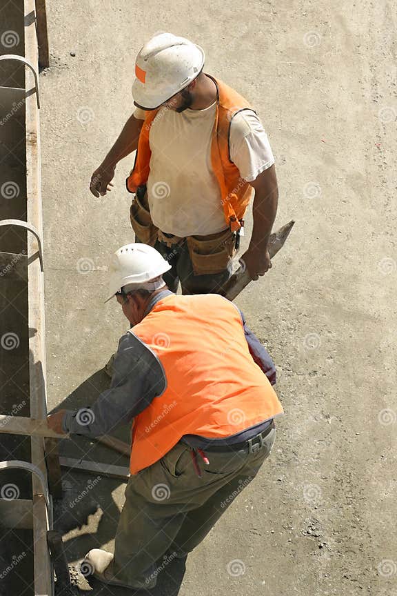 Men at work stock image. Image of hard, toolbelt, hammer - 193405