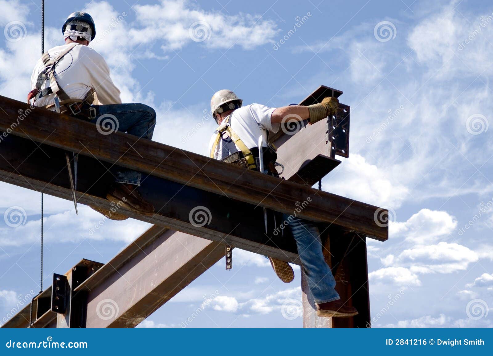 Men at Work stock photo. Image of steel, helmet, employment - 2841216