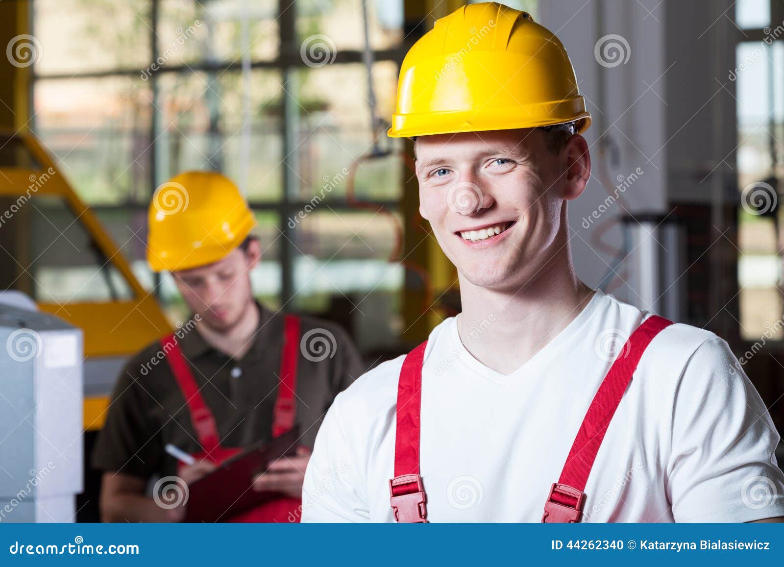 Men during work at factory stock photo. Image of heavy - 44262340