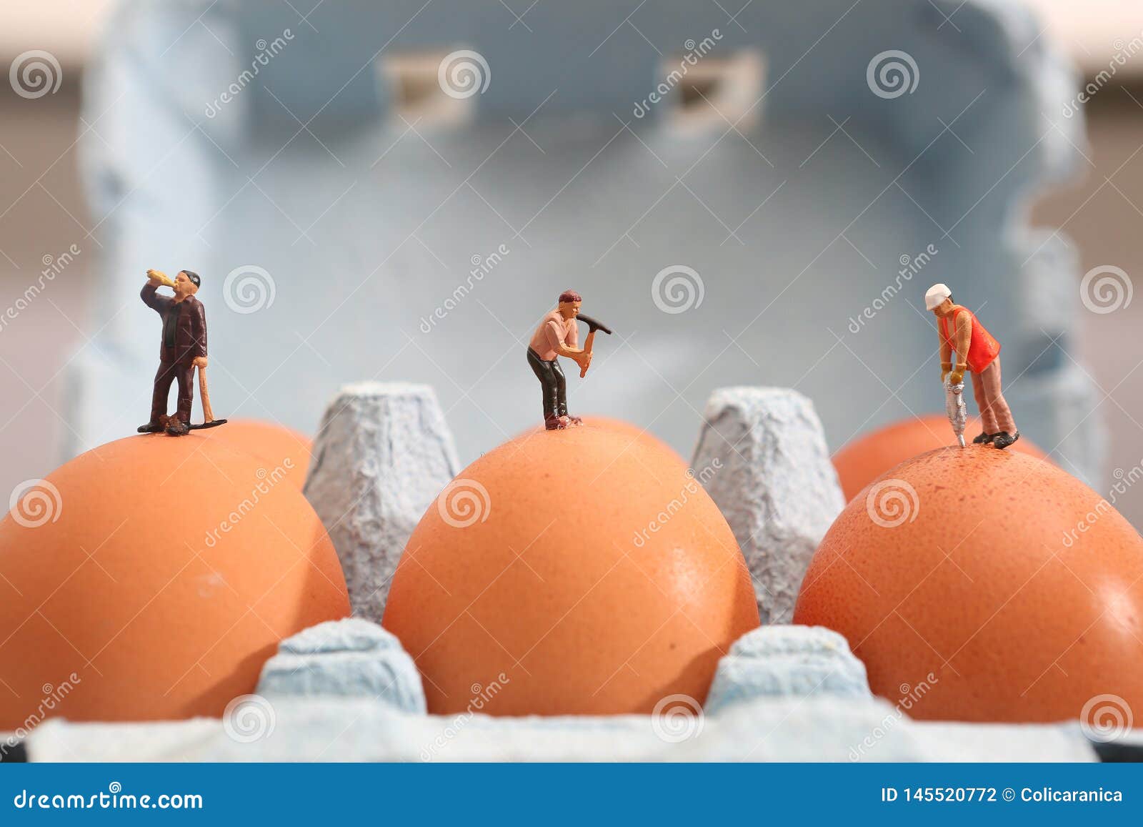 Men at Work, Fragile Environment Stock Photo - Image of danger, explore ...