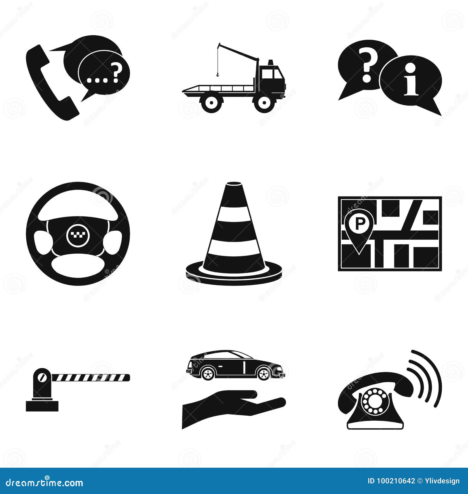 Men at Work Icons Set, Simple Style Stock Vector - Illustration of gear ...