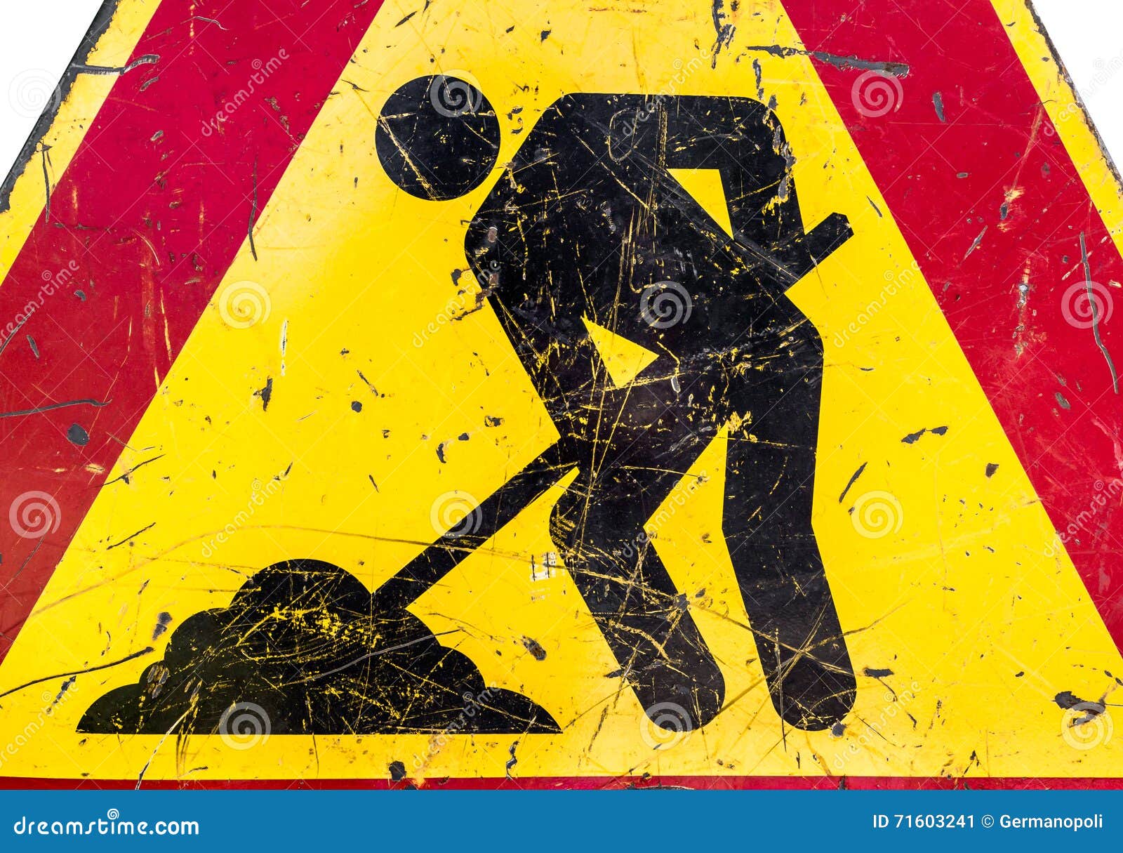 Men at work sign stock image. Image of symbol, alert - 71603241