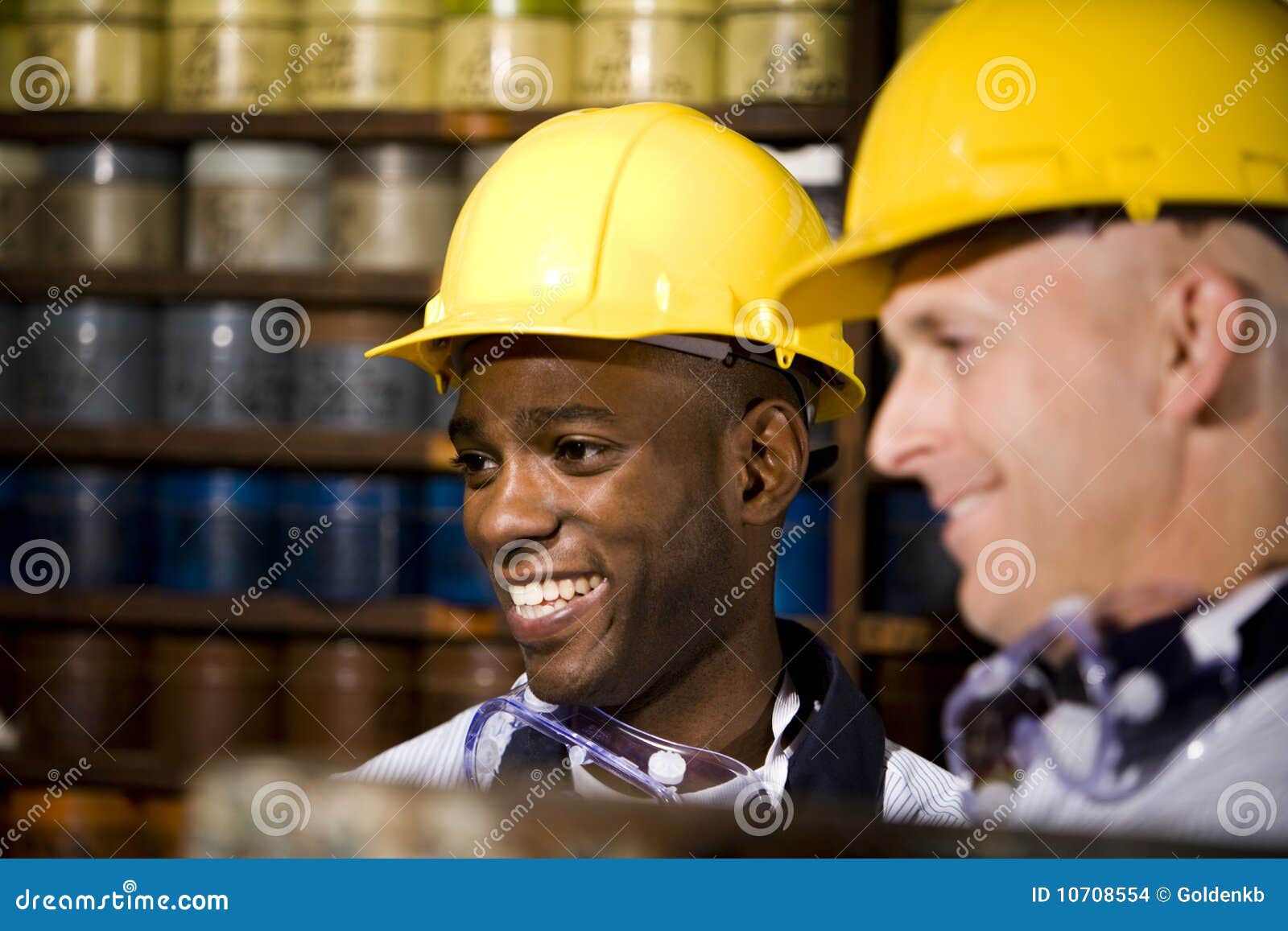 Men working in print shop stock photo. Image of mature - 10708554