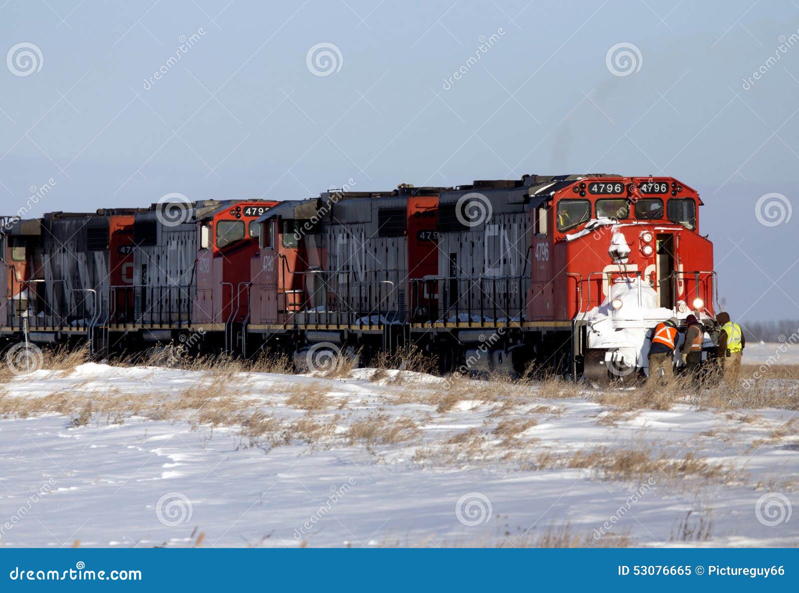 Men working on Train editorial image. Image of loading - 53076665