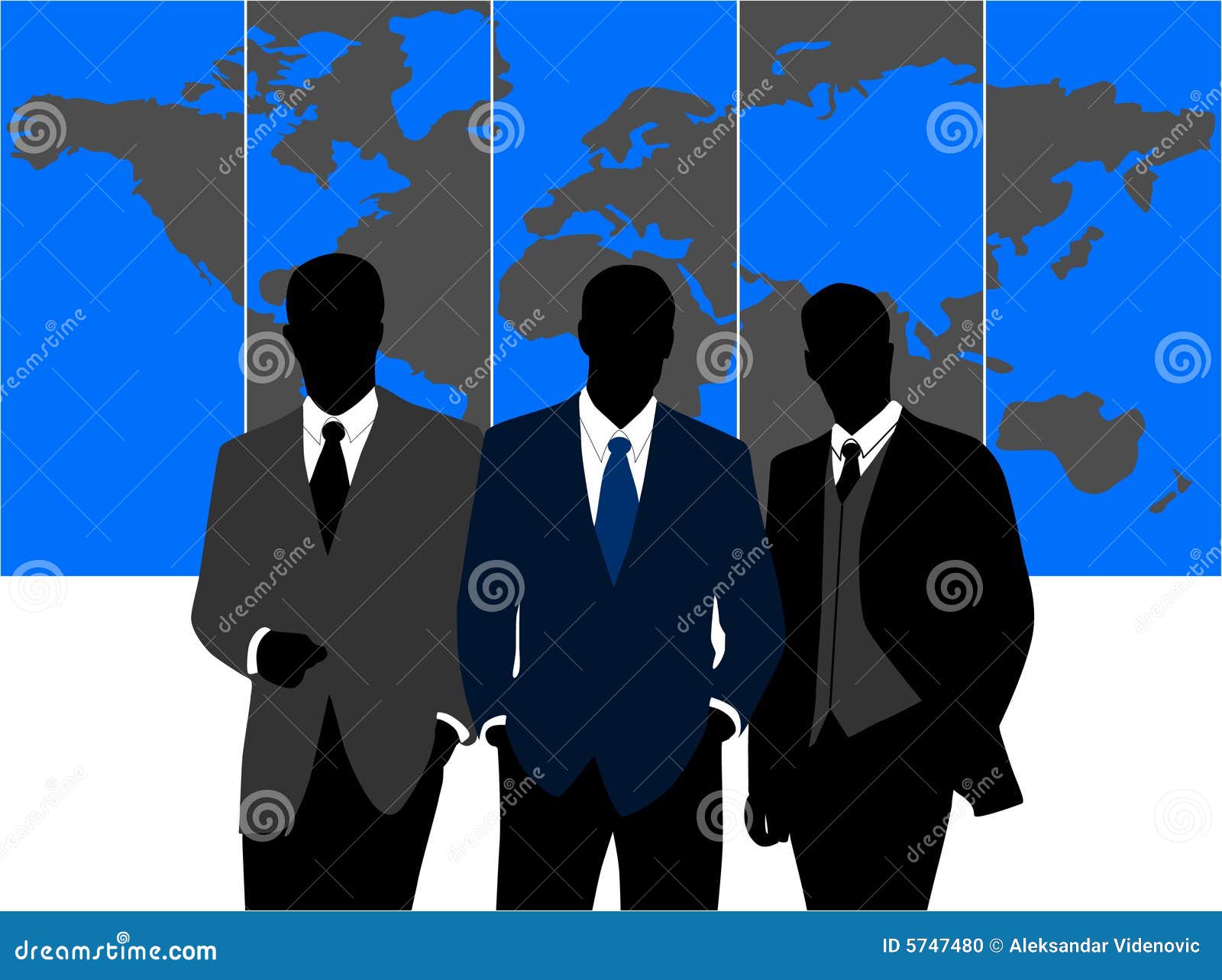 Men and world stock vector. Illustration of relaxing, people - 5747480