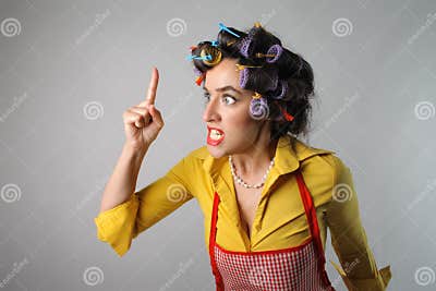 Menace stock photo. Image of quarrel, wife, scream, fashion - 10136736