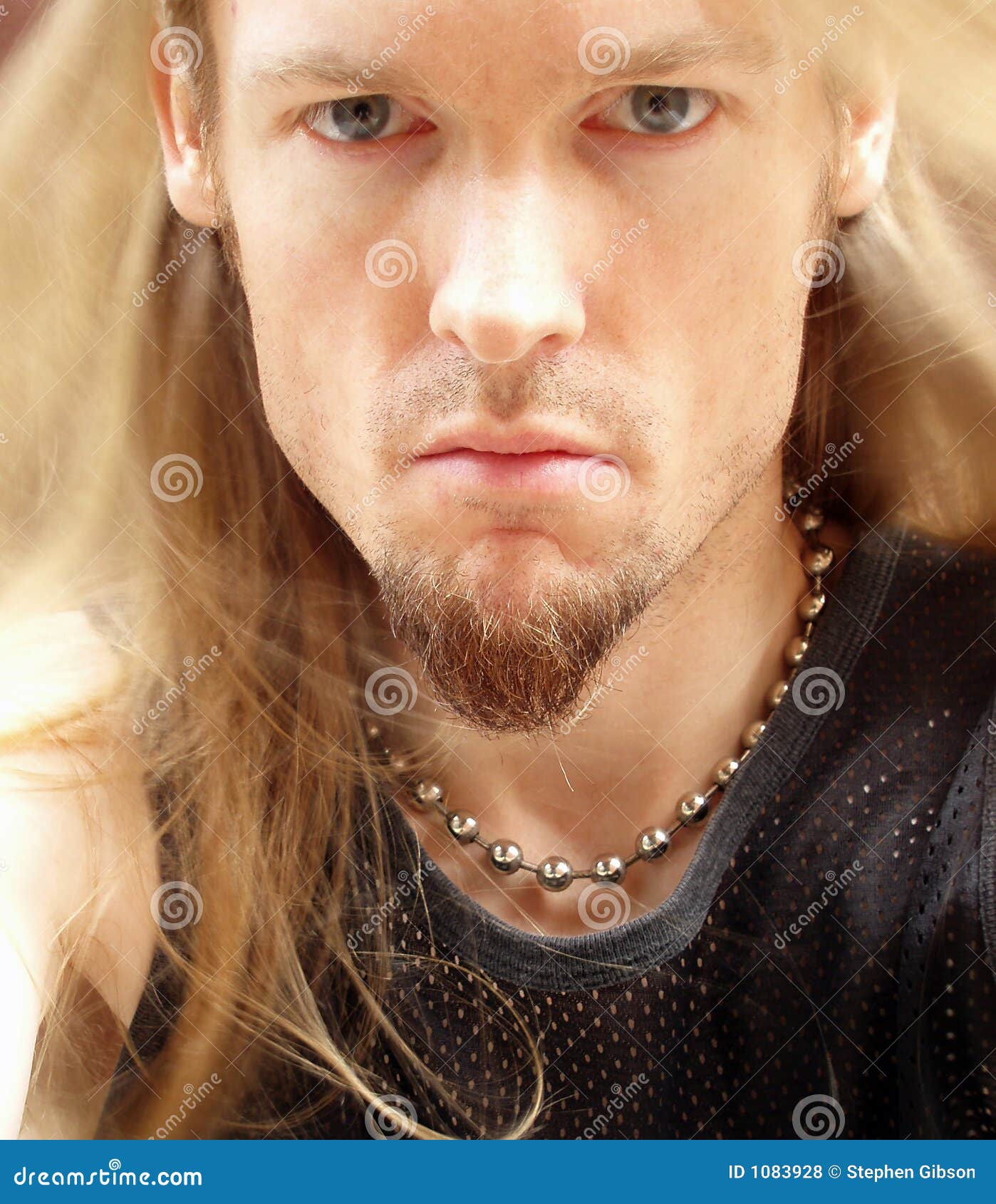 Menace stock photo. Image of beard, intimidating, vest - 1083928