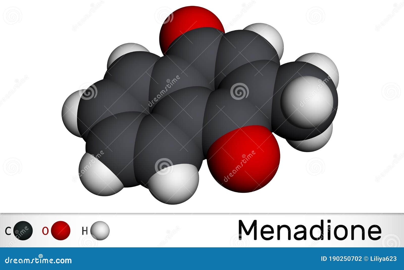 Menadione, Menaphthone, Provitamin Molecule. it is Called Vitamin K3 ...