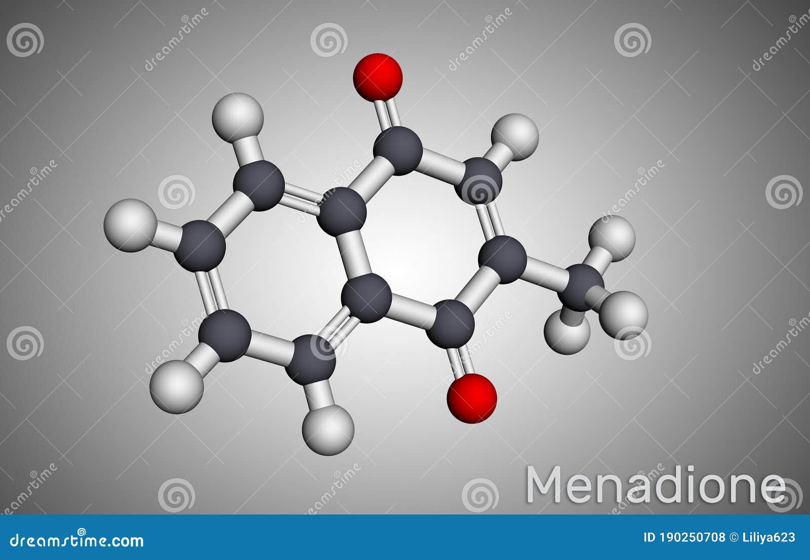 Menadione, Menaphthone, Provitamin Molecule. it is Called Vitamin K3 ...