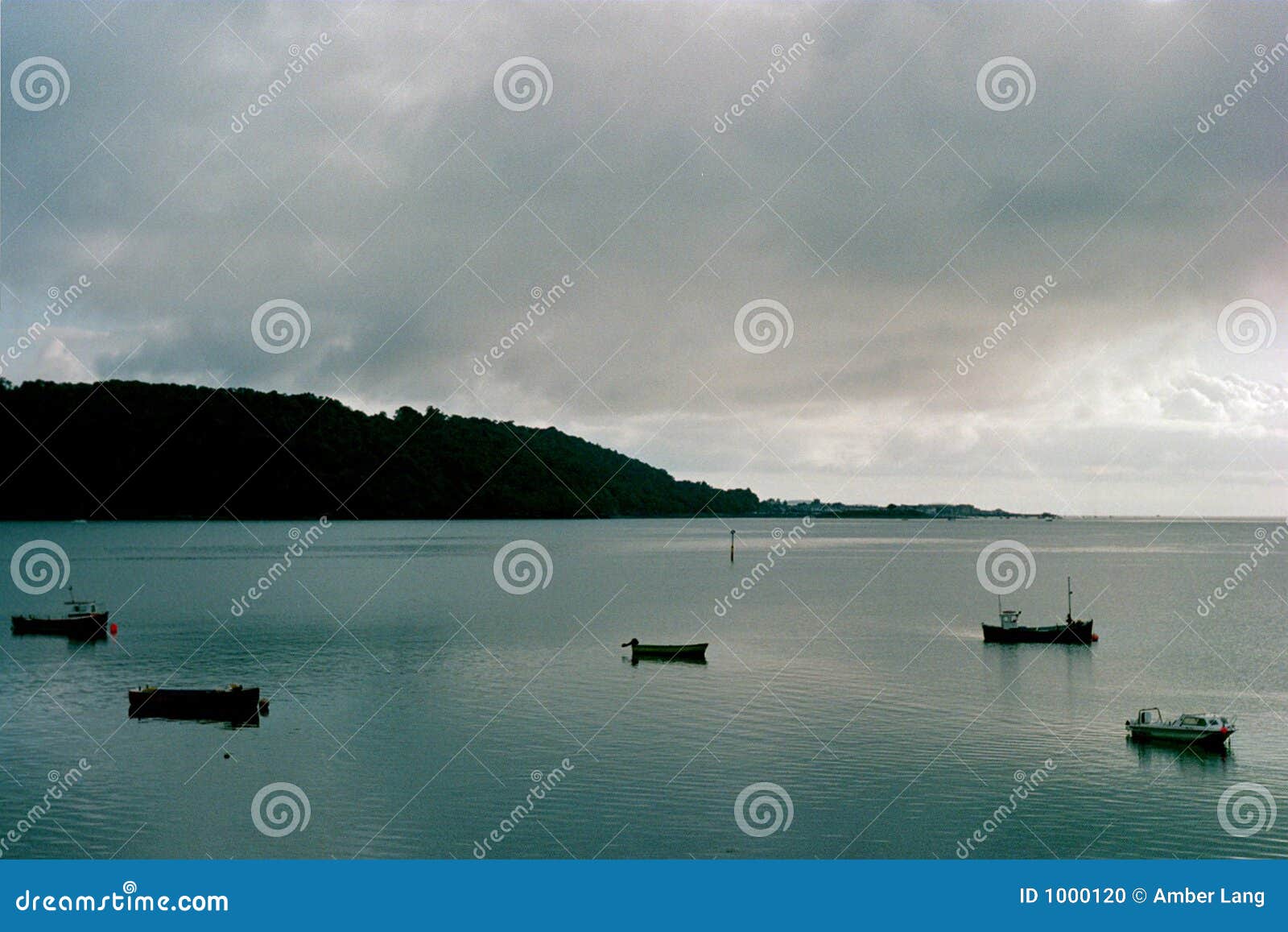 Menai Straits stock photo. Image of sunset, straits, england - 1000120