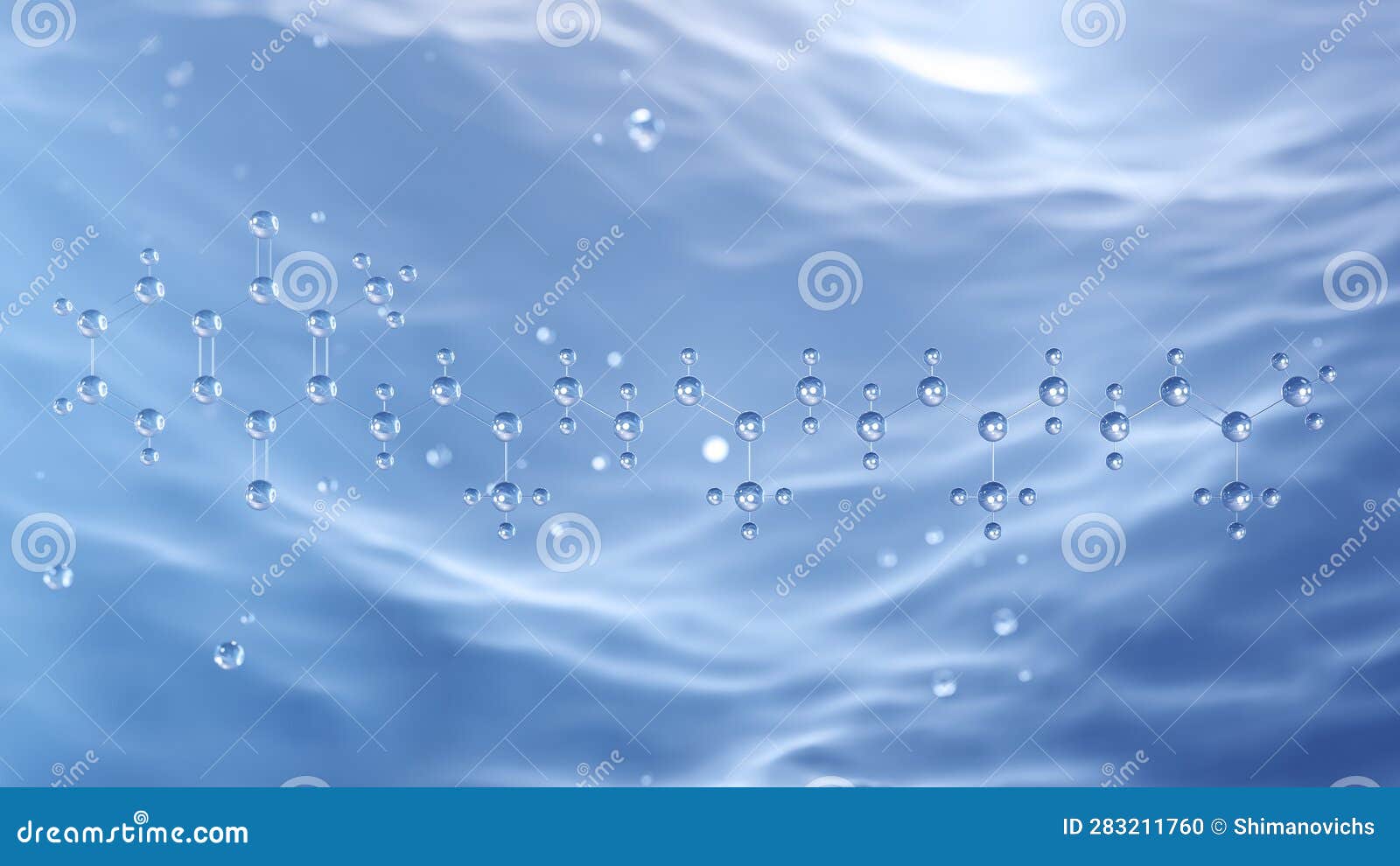 Menaquinone Molecular Structure, 3d Model Molecule, Vitamin K2 ...