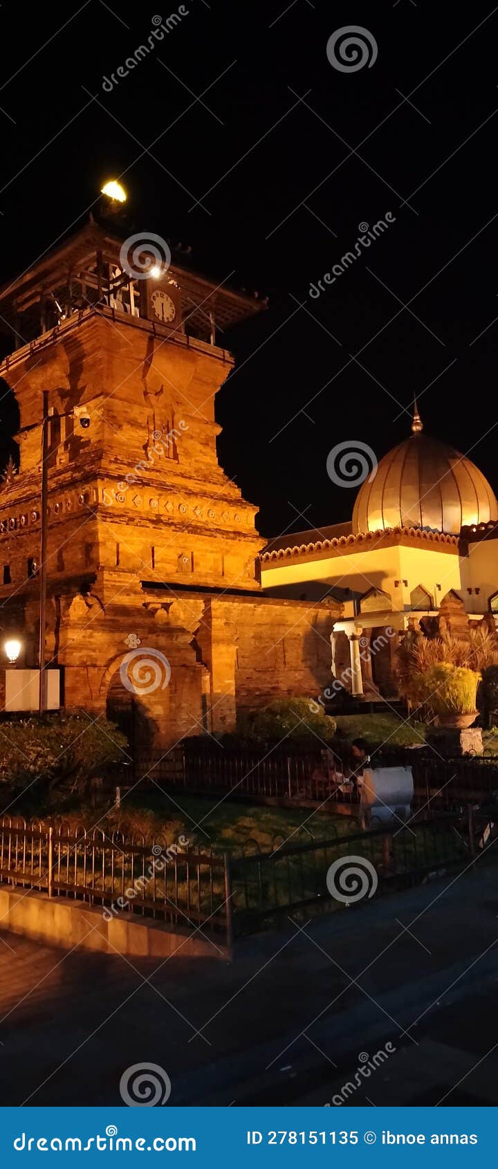 Menara Kudus Is An Islamic Historical Building In Kudus City Stock ...