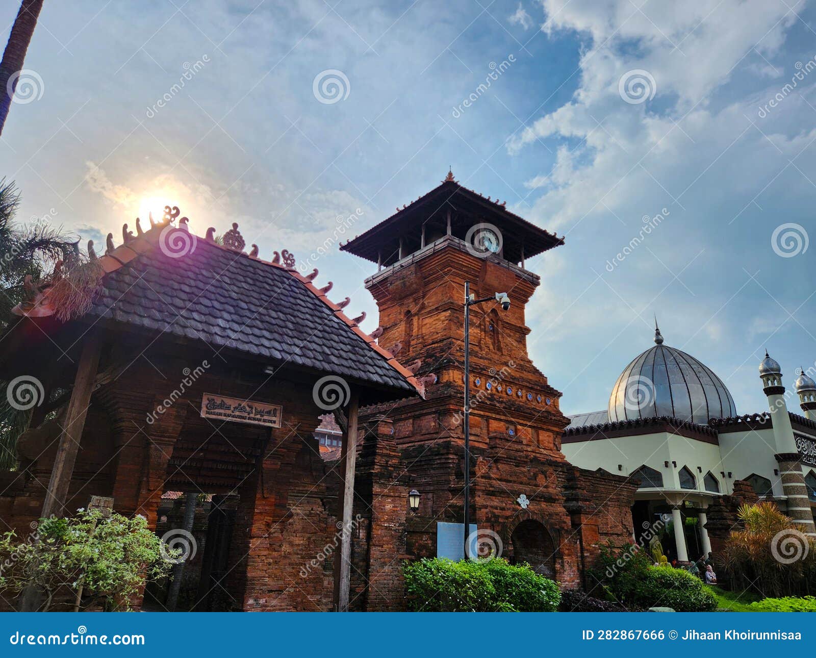 Menara Kudus Is An Islamic Historical Building In Kudus City Stock ...