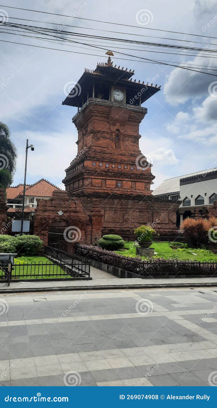 Menara Kudus Is An Islamic Historical Building In Kudus City Stock ...